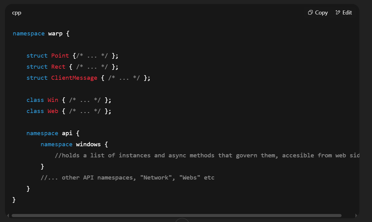 Warp Native Architecture and Standards – Warp